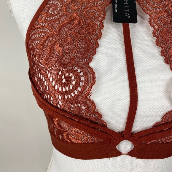 Intimates & Sleepwear | Sexy Rust Lingerie Bra Size Small | Poshmark